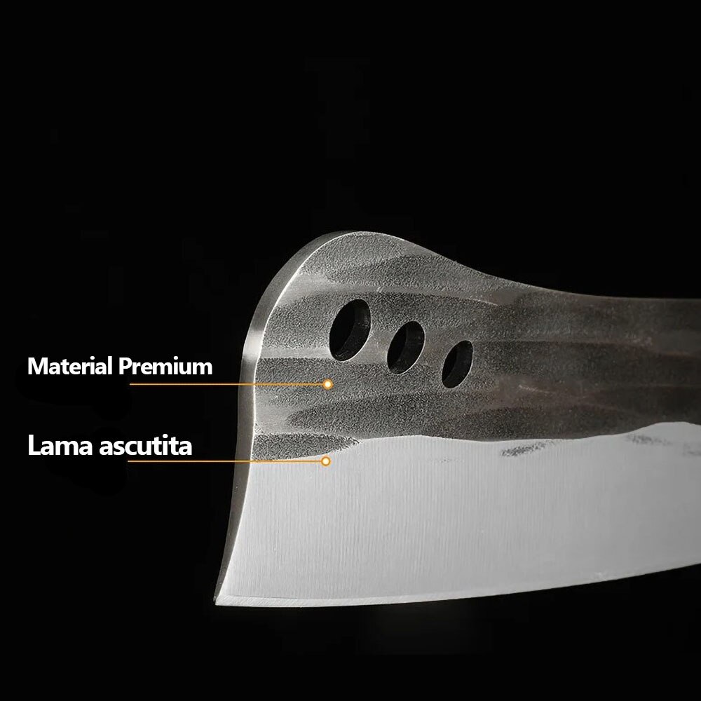 Cutit profesional din Otel Inoxidabil cu Maner Ergonomic, Antiaderent ...