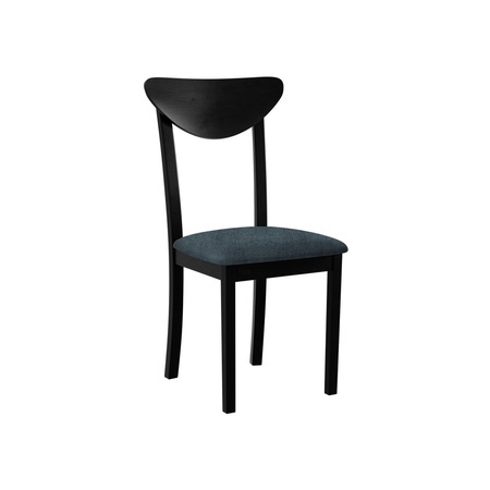 Scaun Malzik III, MIRJAN 24, 40x43x90 cm, negru / antracit sidefat ...
