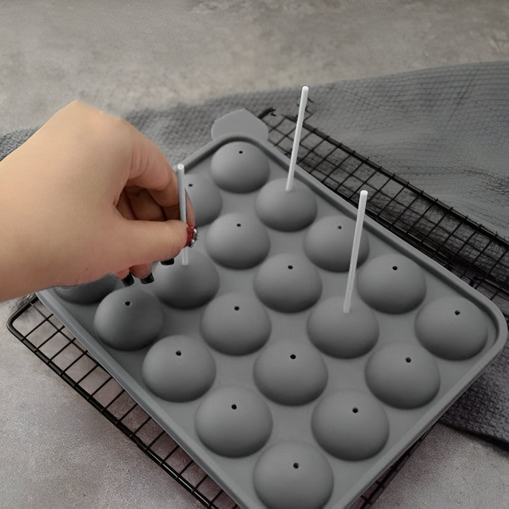 Forma din Silicon pentru Bomboane pe Bat Velixo®, Matrite Acadele, 20 ...