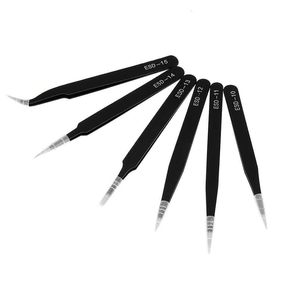 Set 6 pensete, ELEKTROWEB, Inox, Negru - eMAG.ro