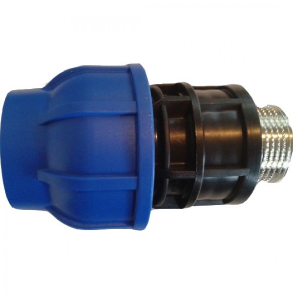 Racord compresiune cu filet exterior metalic D32x1 - eMAG.ro