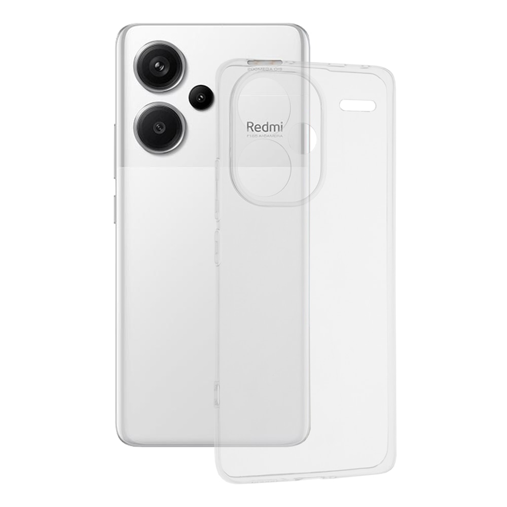 Husa pentru Xiaomi Redmi Note 13 Pro+ 5G, Accesorio Clear Silicone ...