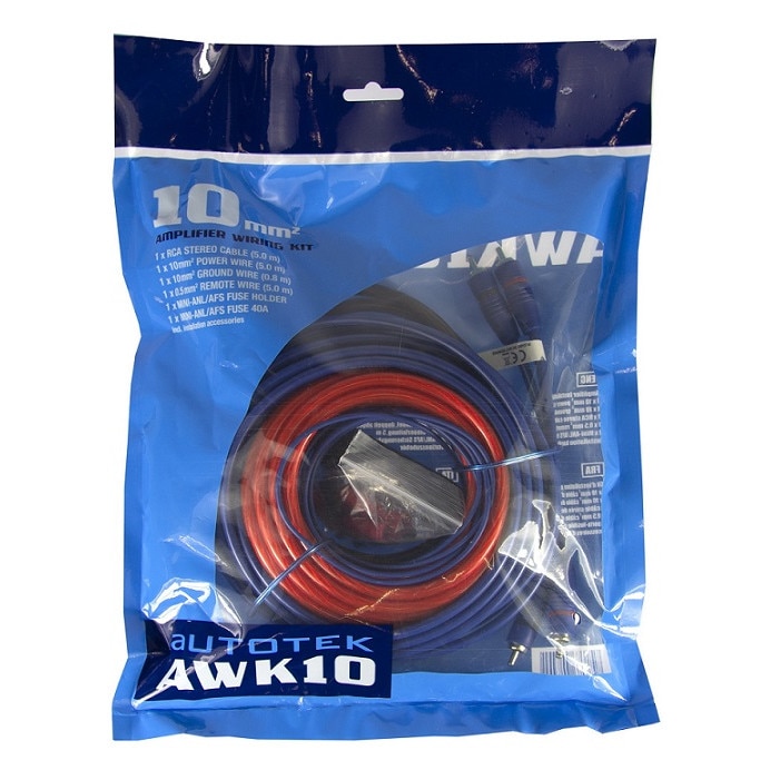 Kit Cabluri Amplificare Subwoofer de 10 mm² Autotek AWK10 - eMAG.ro