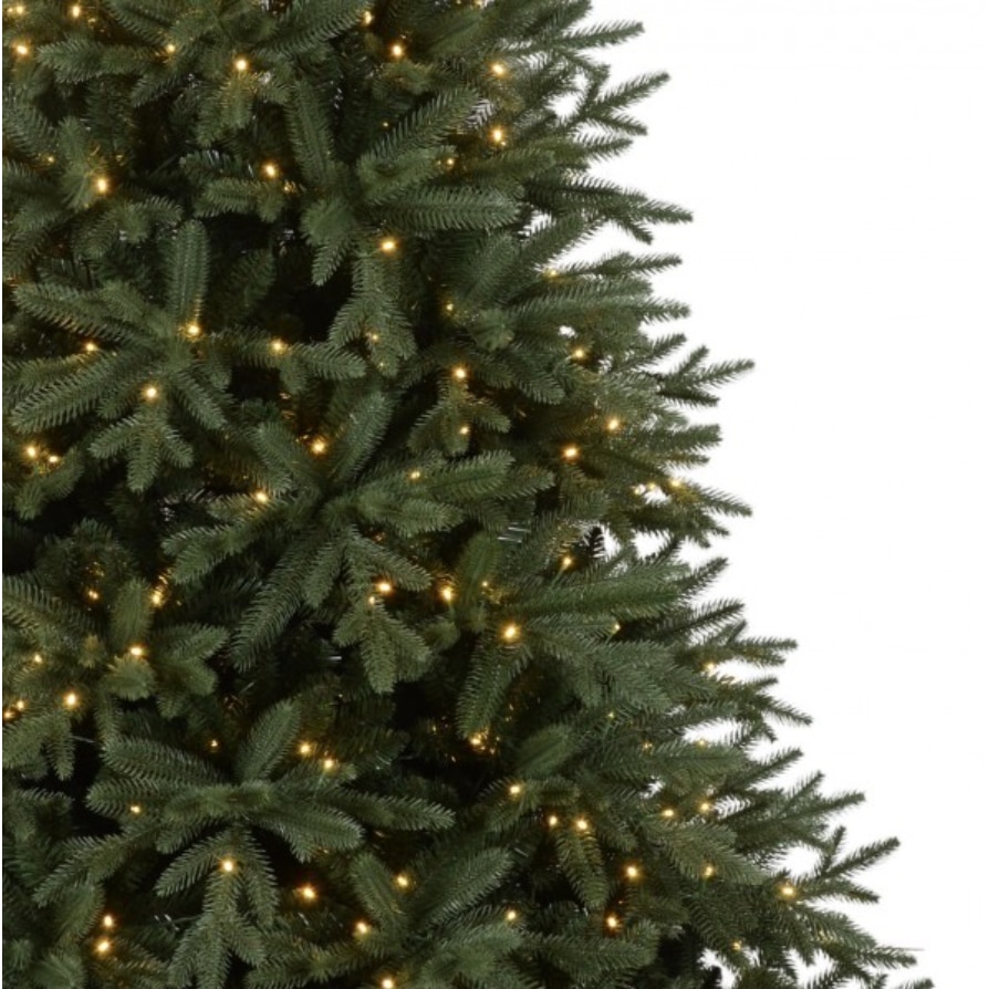 Brad Artificial cu Leduri The Grinch, 570 Leduri, Verde, 240 cm - eMAG.ro