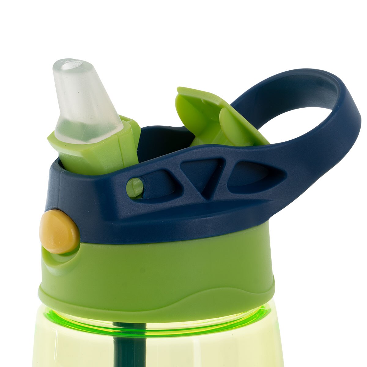 Sticla de Apa cu Pai pentru Copii - Verde - Nurio - eMAG.ro