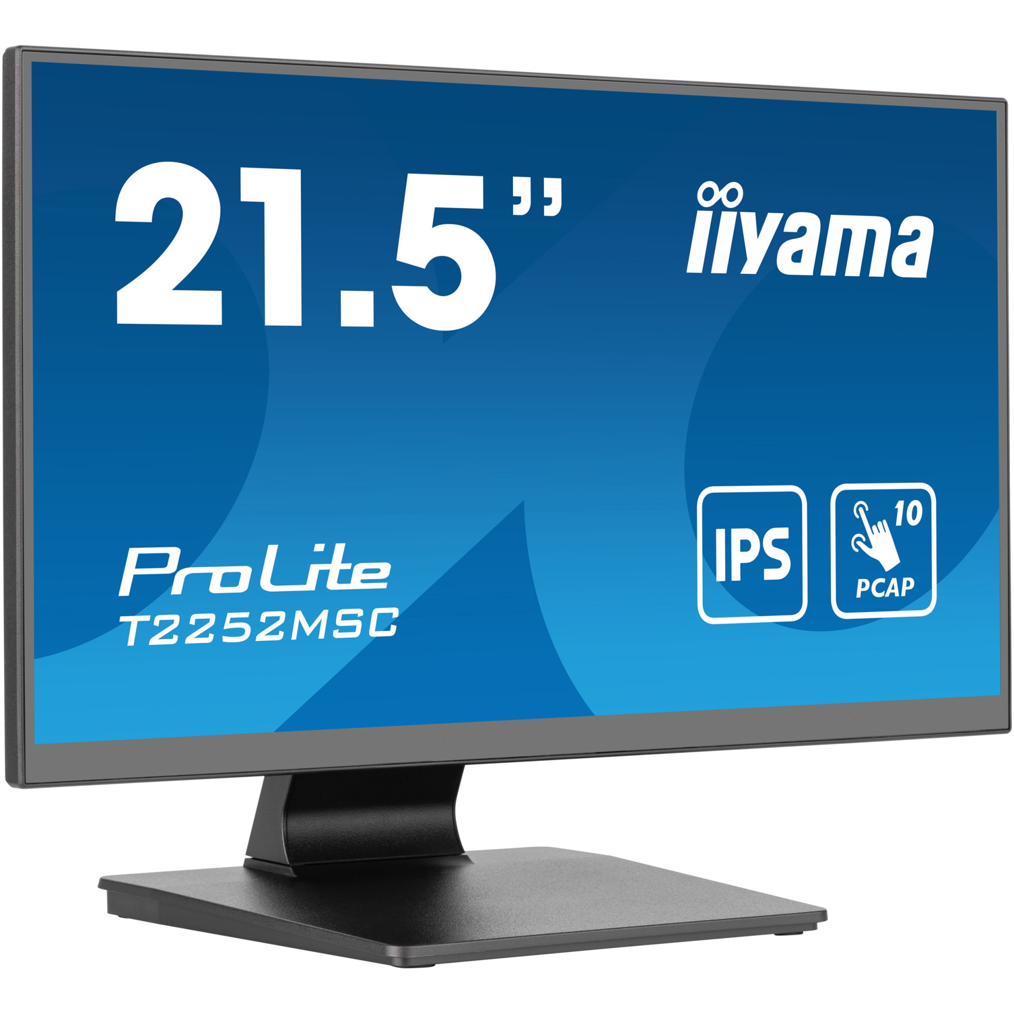 Monitor LED IPS iiyama ProLite Touch T2252MSC-B2 21.5" Full HD, 5ms ...