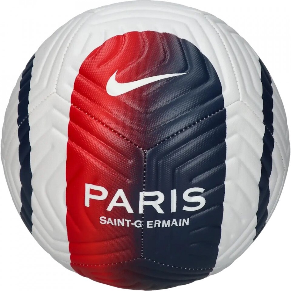 Minge fotbal Nike PSG 23/24 Academy, alb/albastru/rosu, 5 - eMAG.ro