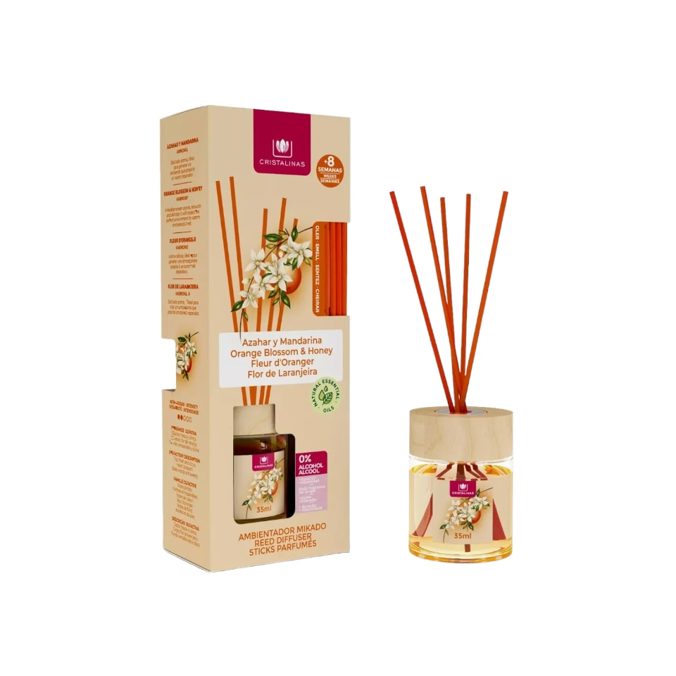 Odorizant camera 0% alcool Cristalinas Floare de portocal si mandarina ...