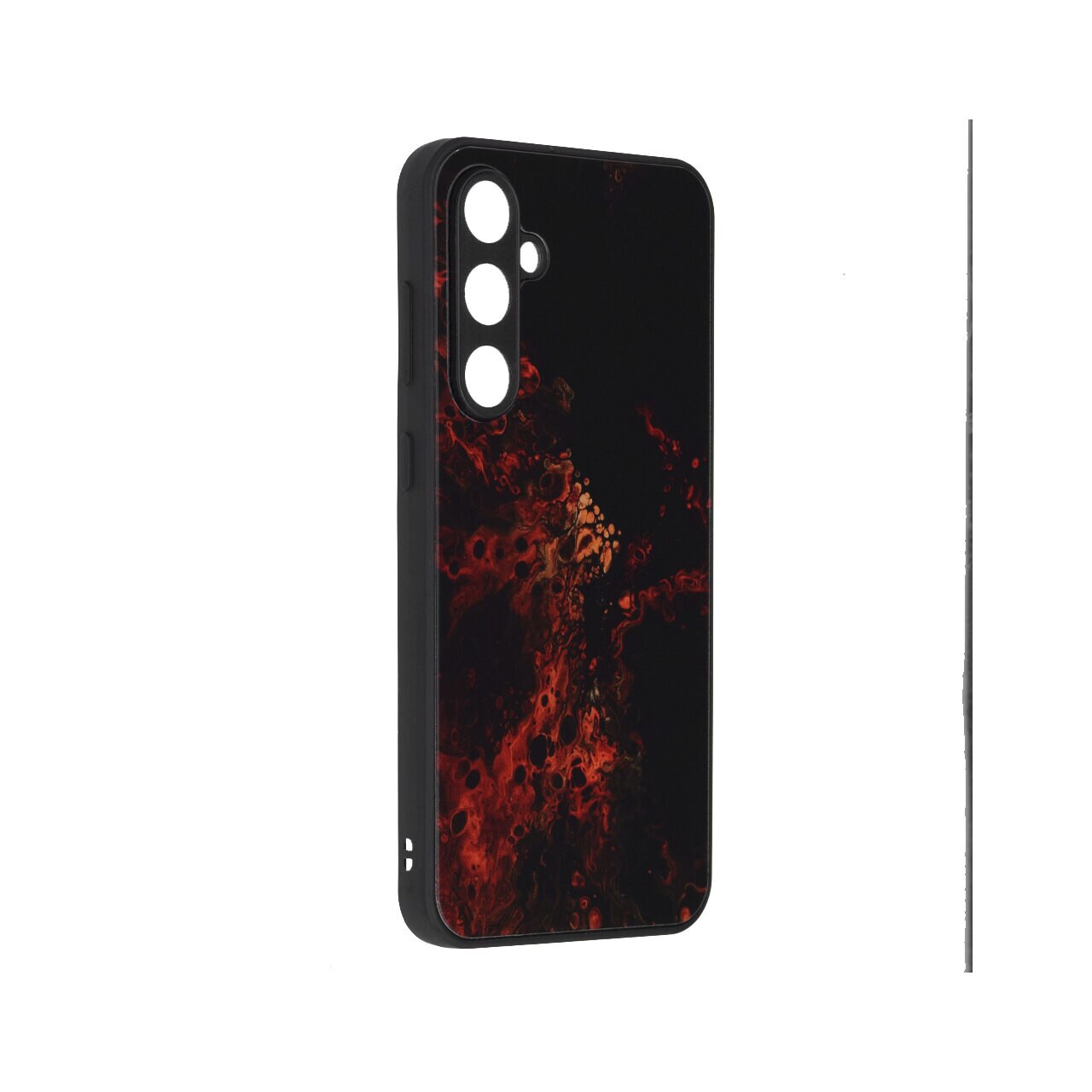 Samsung Galaxy S23 FE tok - Techsuit Glaze Series - Red Nebula - eMAG.hu