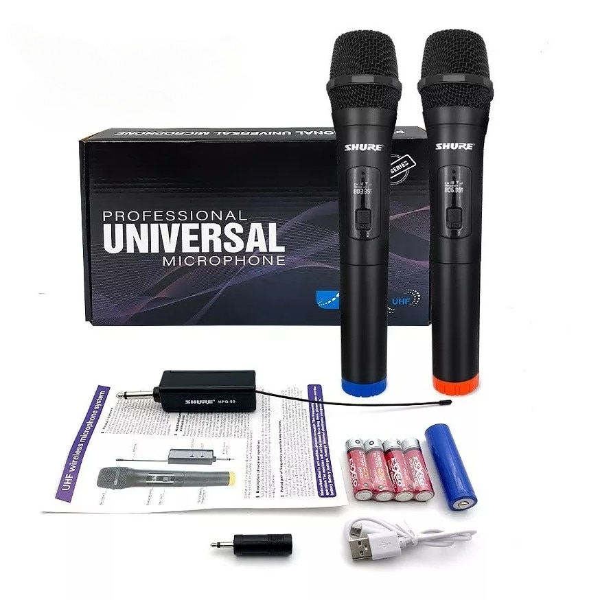 Microfon wireless, SHURE, HPG-99, 800 MHz, Negru - eMAG.ro