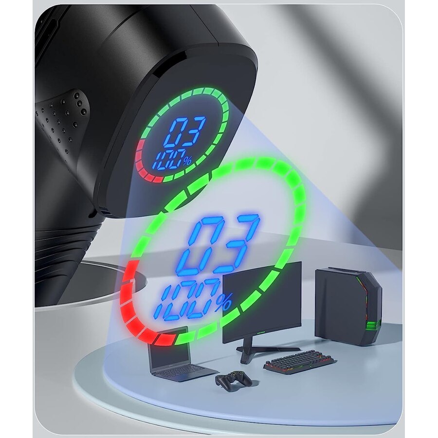 FeelSell elektromos légfúvó, Led, Univerzális, vezeték nélküli ...