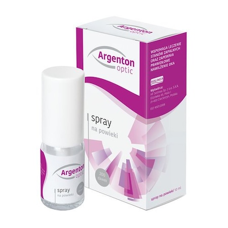 Spray pentru pleoape Argenton Optic, Solinea, Pentru ochi iritati, 10ml ...