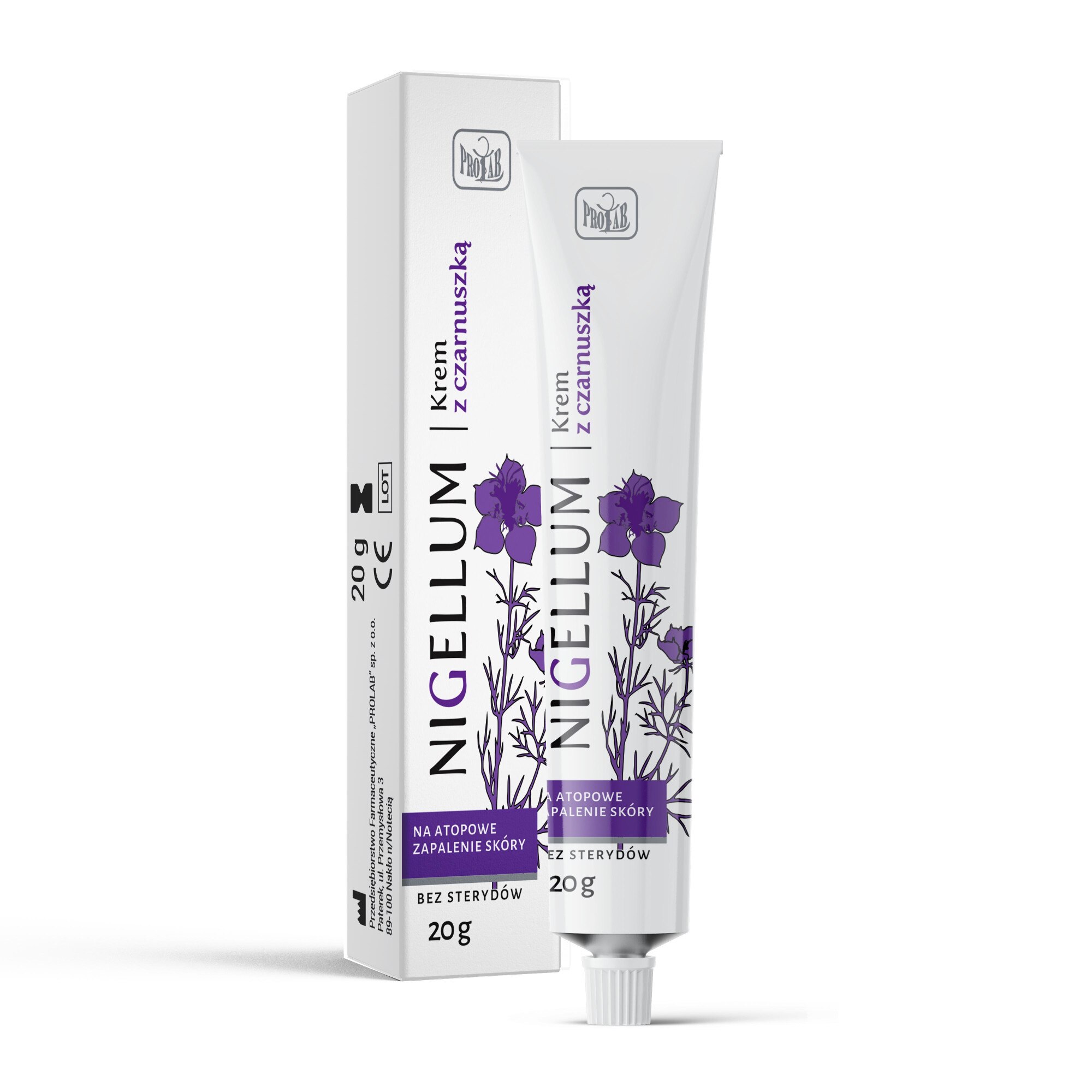 Crema pentru dermatita atopica Prolab, Nigellum, Chimen negru, 20g ...