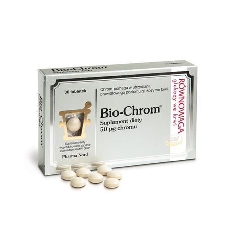 Suplimente alimentare Bio-Chrom, Pharma Nord, 30 tablete - eMAG.ro