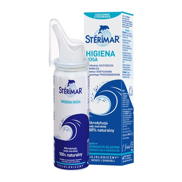 Spray nazal, Sterimar, Solutie izotonica, Apa de mare, 50ml - eMAG.ro
