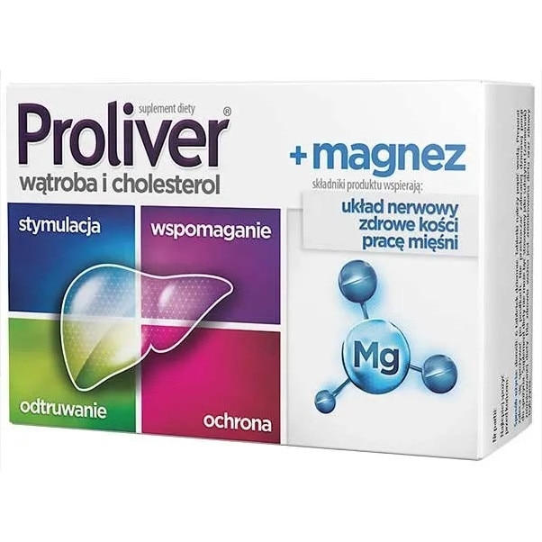 Supliment alimentar Aflofarm Proliver Magnesium, 30 tablete - eMAG.ro