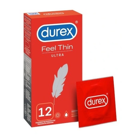 Prezervative, Durex Feel Thin, 12 bucati - eMAG.ro