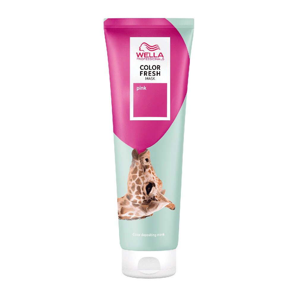 Masca coloranta pentru toate tipurile de par, Wella, 150ml, Roz - eMAG.ro