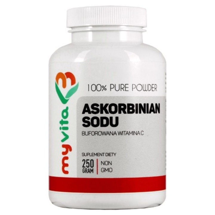 Ascorbat de sodiu, MyVita, Supliment, Vitamina C, Pudra, 250g - eMAG.ro