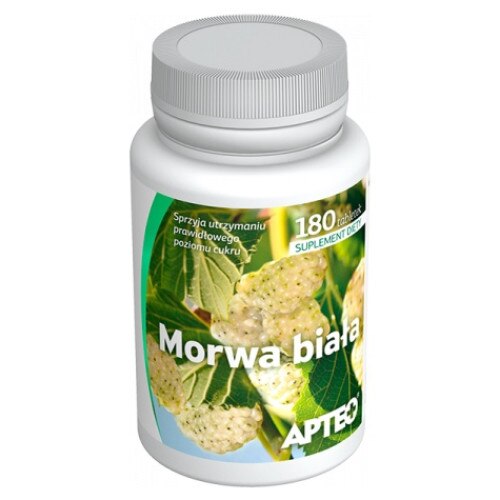 Supliment alimentar, Apteo, Dud alb, 180 comprimate - eMAG.ro