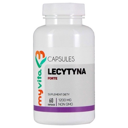 Lecitina de soia, MyVita, 60 capsule - eMAG.ro