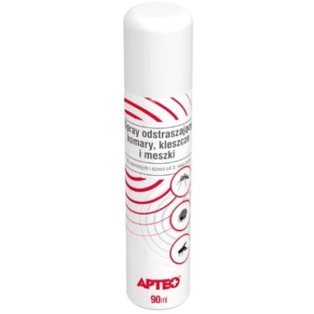 Spray pentru tantari si capuse, Apteo, 90 ml - eMAG.ro