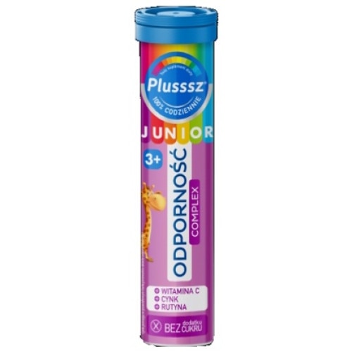 Имунитет комплекс хранителна добавка, Plusssz, 20 ефервесцентни ...