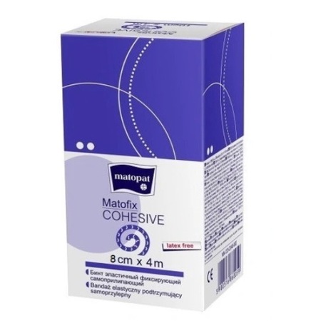 Bandaj elastic, Matopat, Cohesive, 4 m x 8 cm - eMAG.ro