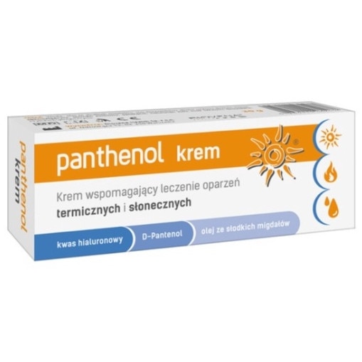 Крем против слънчеви изгаряния Panthenol, 30гр - eMAG.bg