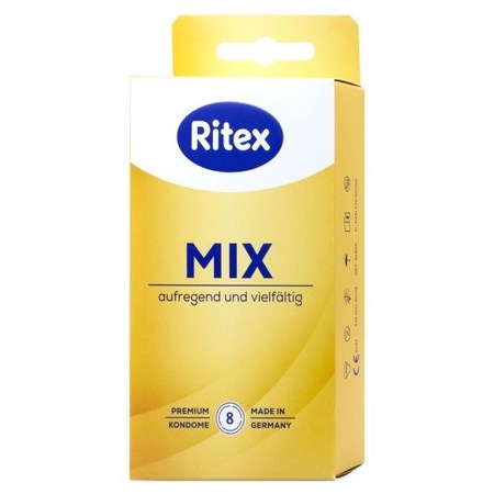 Set prezervative cu forme diferite, Ritex, 8 buc - eMAG.ro