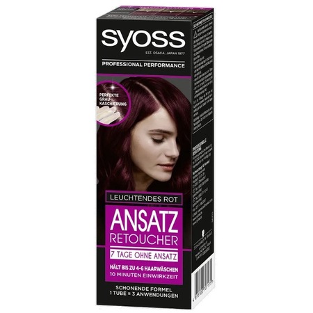 Vopsea de par, Syoss, 60ml, Rosu 6.66 - eMAG.ro