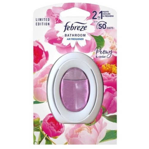 Odorizant de baie Bujor & Cedru, Febreze, 7,5 ml - eMAG.ro