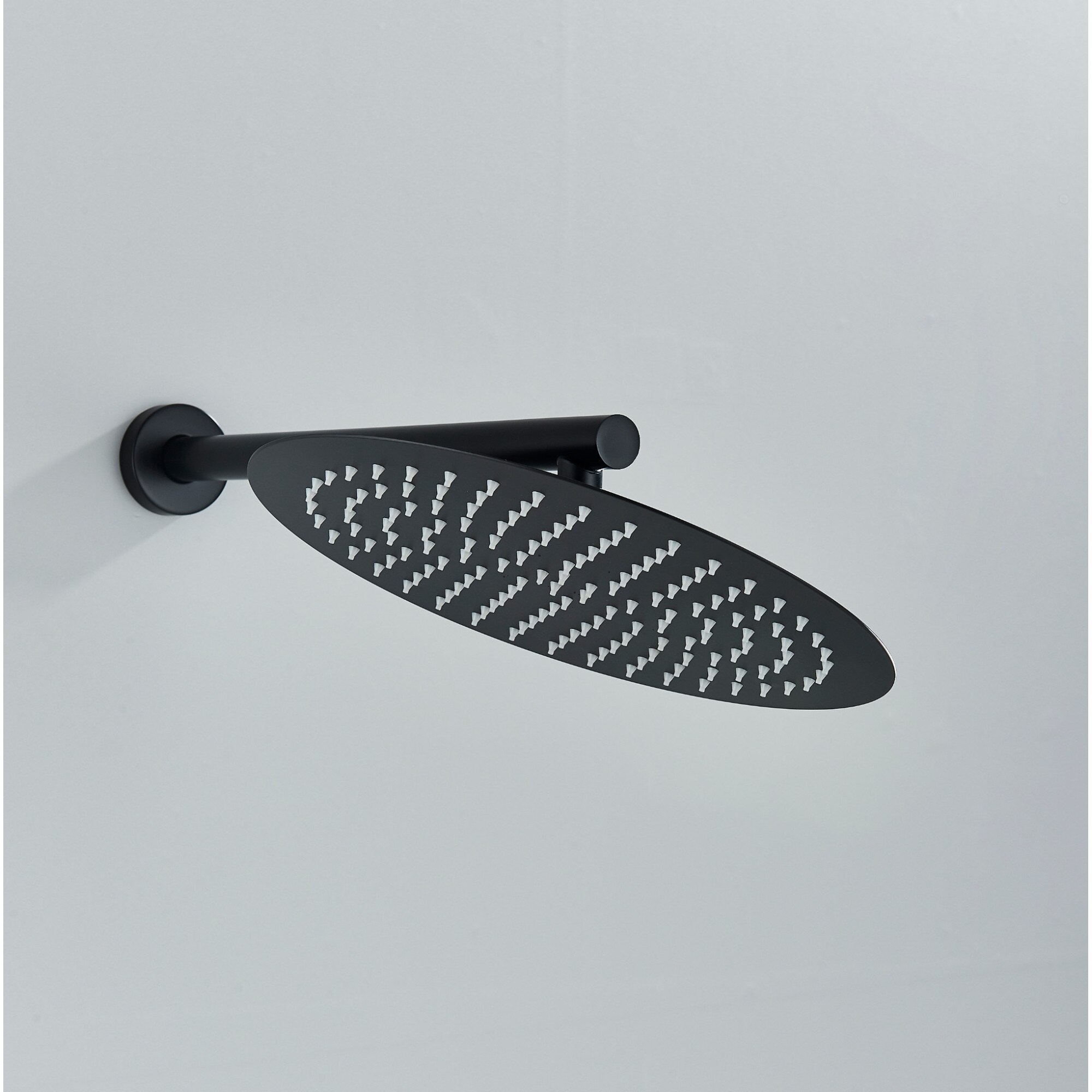 Set de dus, Ari, Inox, 30cm, Negru - eMAG.ro