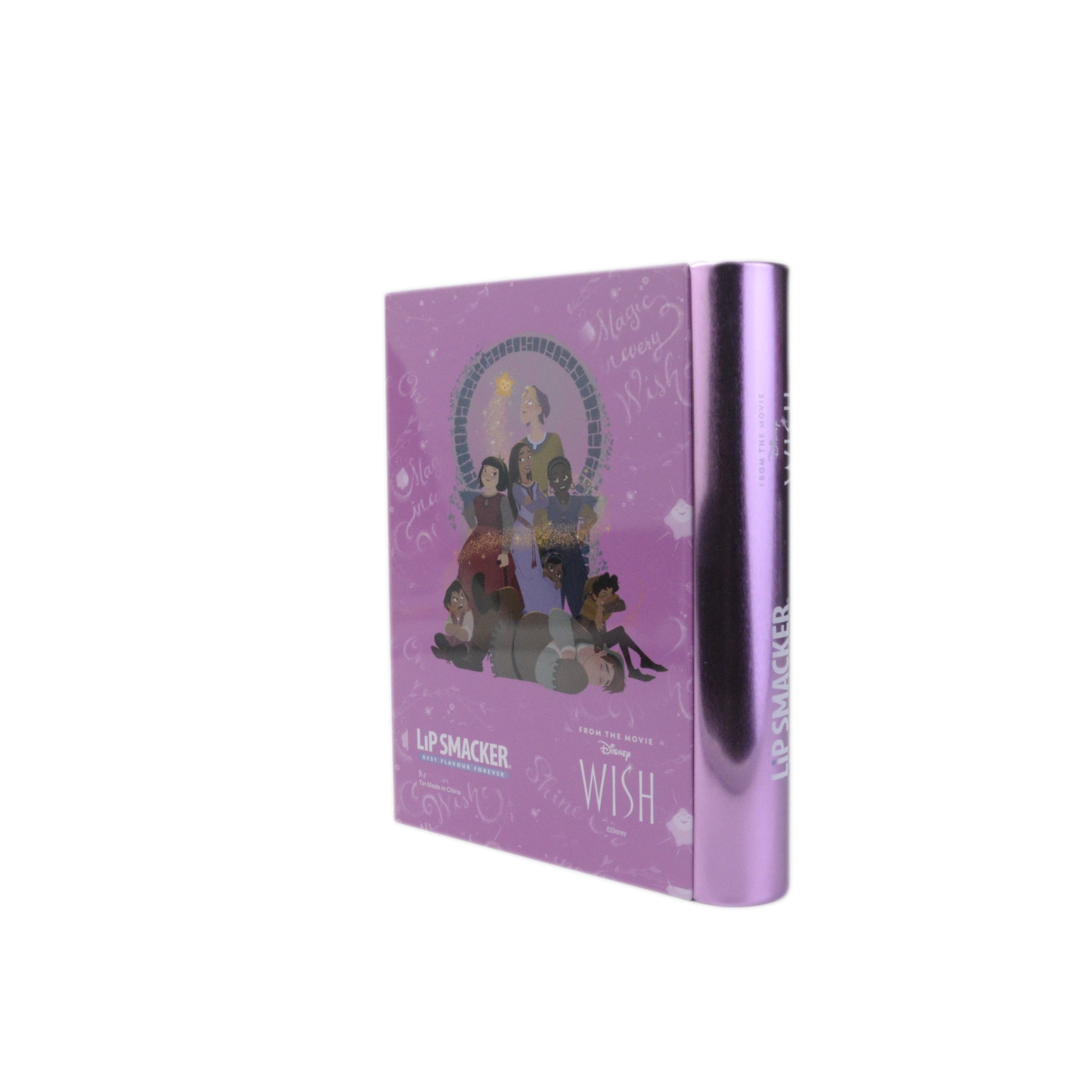 Детски комплект в метална книга с гримове Disney Wish, 14 части - eMAG.bg