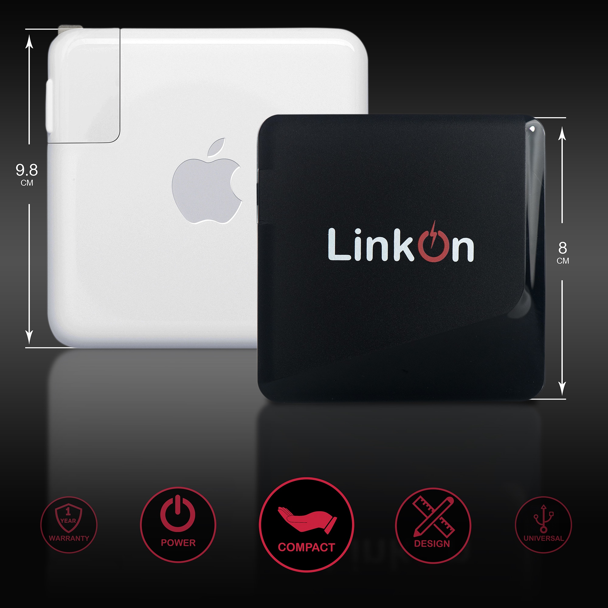 Incarcator LinkOn, 140W PD3.1, Pentru Laptopuri, Tablete Si Telefoane ...