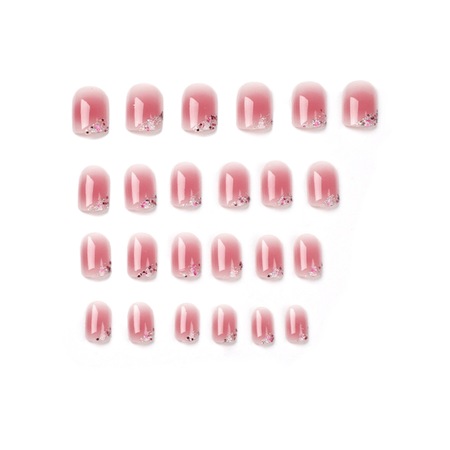 Set 24 tipsuri unghii, Longziming, Nude - eMAG.ro