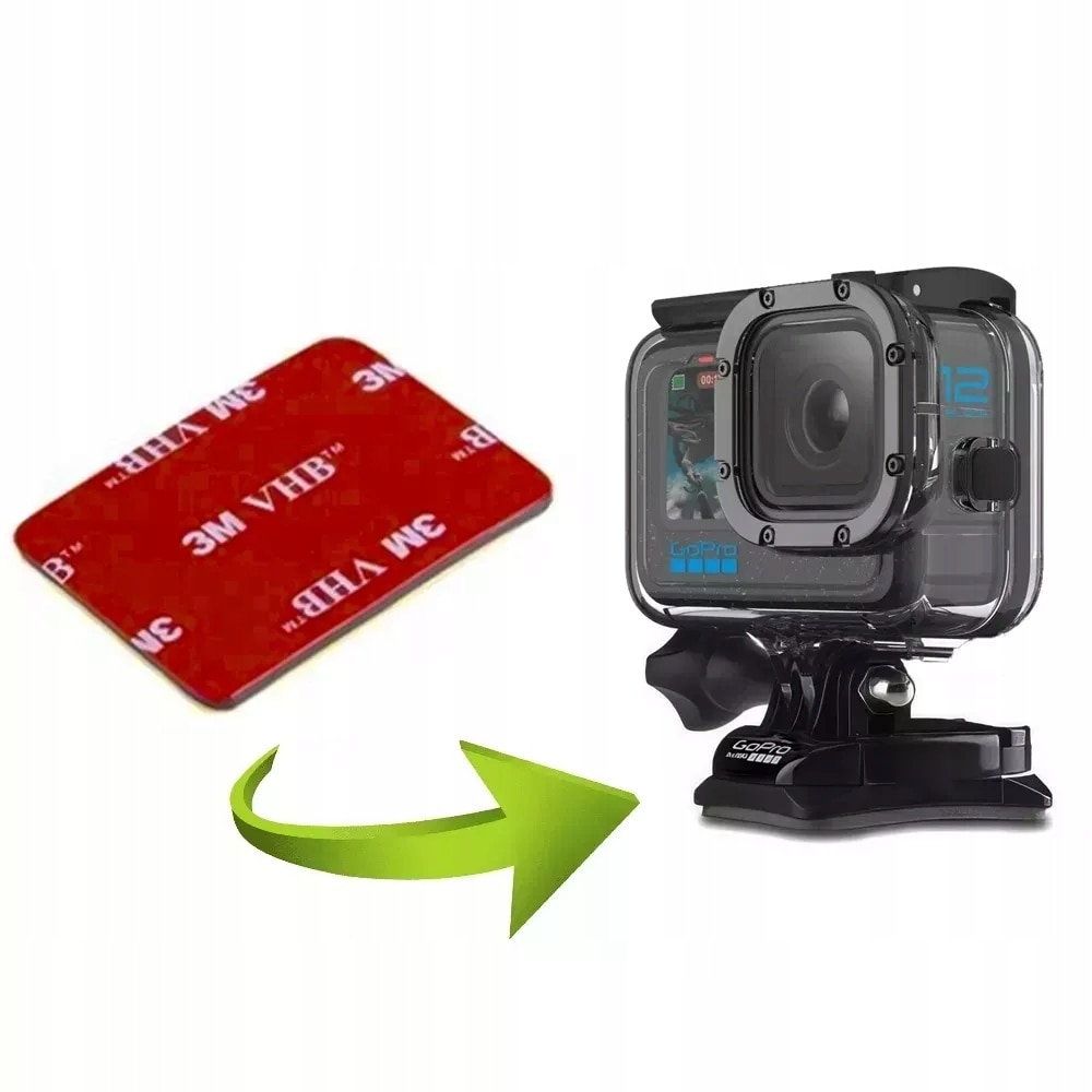 Suport De Casca Pentru Camera Video, GearPro, Compatibil Cu GoPro, Eken ...