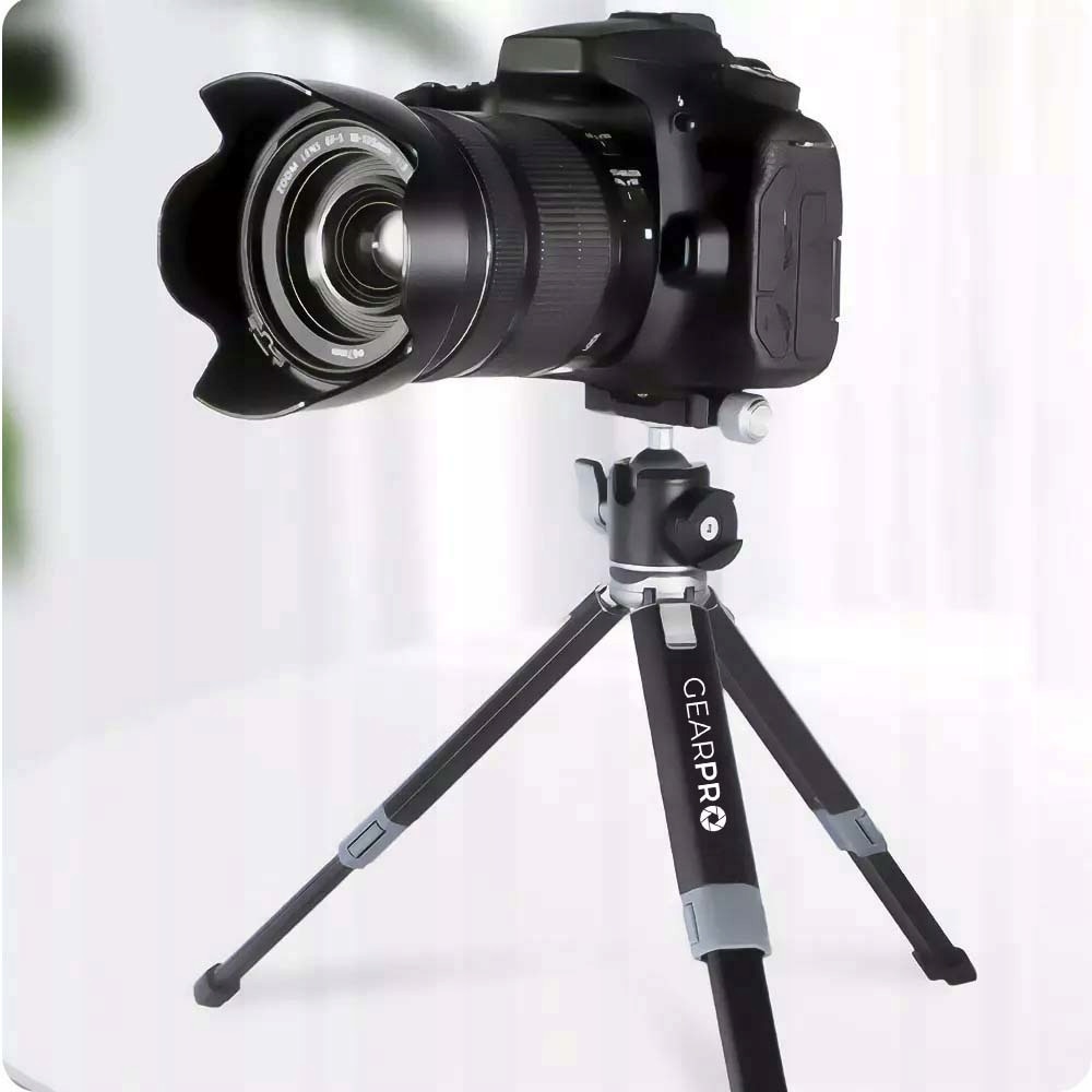 Mini trepied camera, GearPro, Aluminiu, Pentru Sony/Canon/Nikon/Fuji, 2 ...