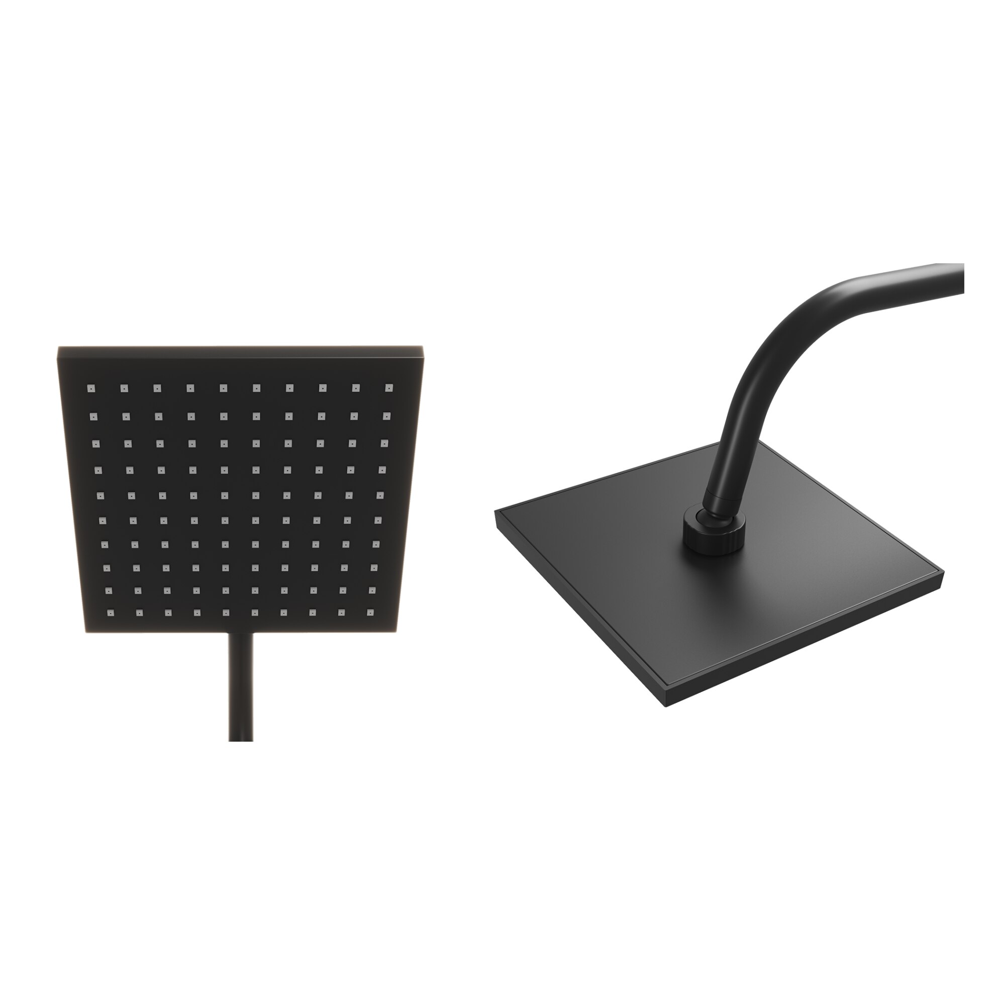 Set dus cu efect de ploaie, GRANITAN, Alama/Inox, Negru - eMAG.ro
