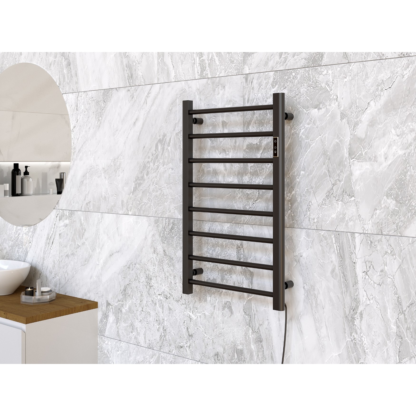 Elektromos radiátor, Gránit, Fekete, 200w - eMAG.hu