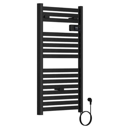 Calorifer electric pentru baie, Granitan, Negru, 500W - eMAG.ro