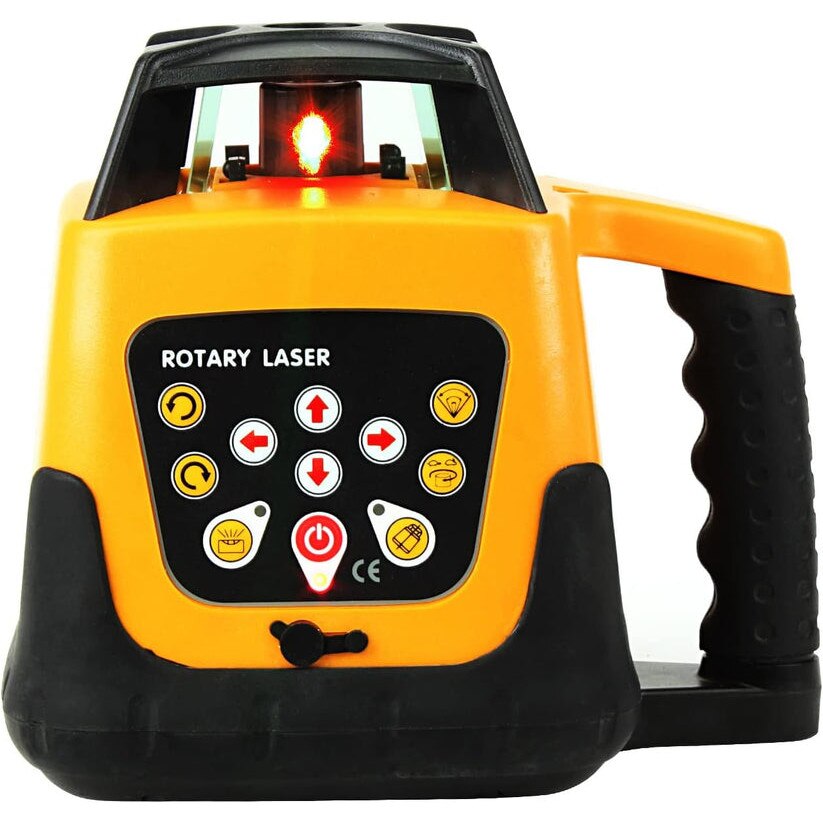 Nivel laser, rotativ 360, 500 m, 600 rpm, galben - eMAG.ro