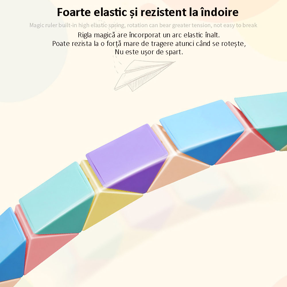 Cub rotativ si colorat pentru copii, Multicolor - eMAG.ro