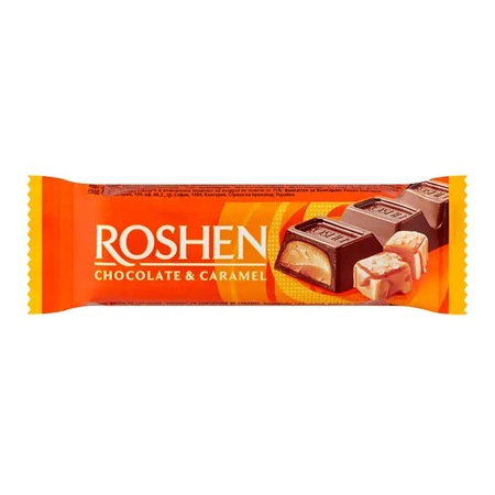 Baton de ciocolata Roshen Chocolate & Caramel, 30 buc x 30 grame - eMAG.ro