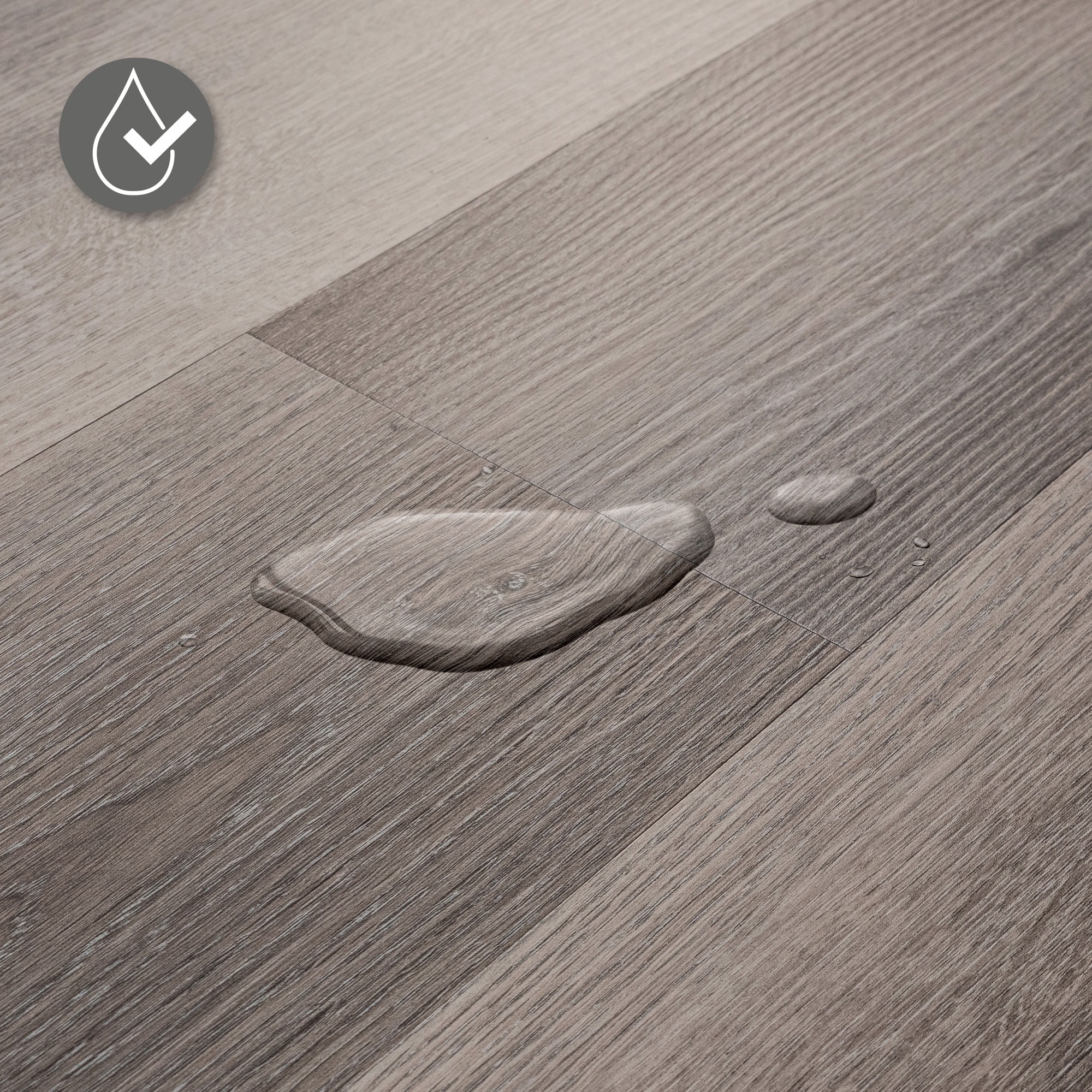 Parchet de vinil ML-Design, pvc, gri, 91, 5x15, 3cm, rezistent la ...