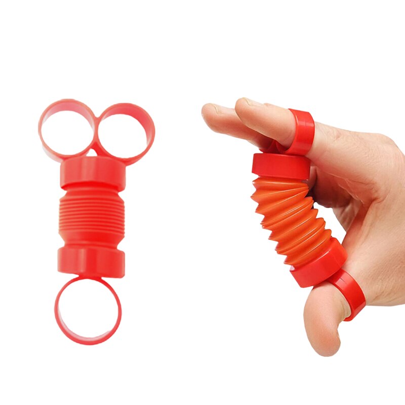 Комплект от 2 детски играчки Fidget Finger Poppers, пластмасови ...