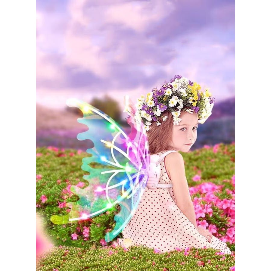 Електрически пеперудени крила за момиче WALALLA Многоцветни - eMAG.bg
