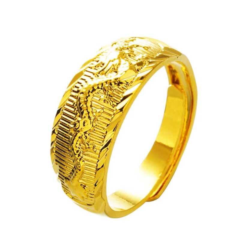 Inel dragon, LLWL, Metal, Auriu - eMAG.ro