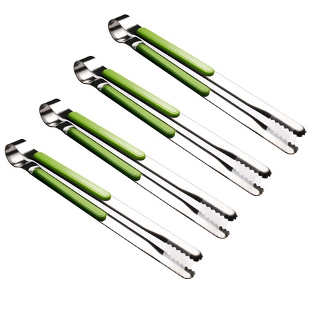 Set 4 clesti de bucatarie, QttvbTna, inox, maner ergonomic, rezistenti ...