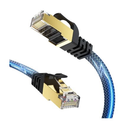 Cablu retea de mare viteza Holabuy, RJ40 2000Gbps/49Mhz, nailon ...